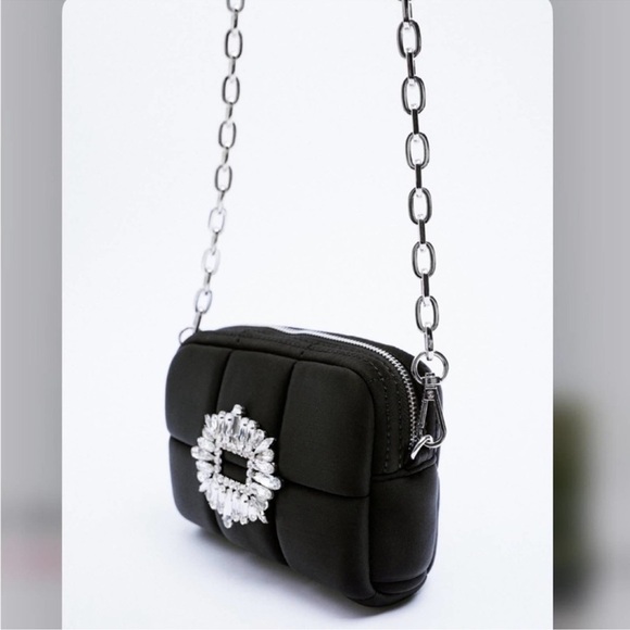 Zara | Bags | Zara Beaded Mini Crossbody Bag | Poshmark
